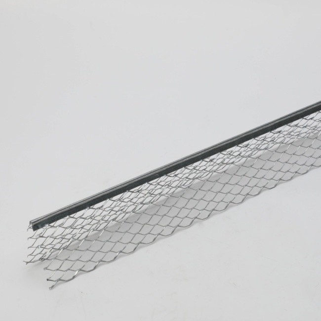 Integrated Metal Drywall Corner Bead Flange Expanded With 1 Inch Wing